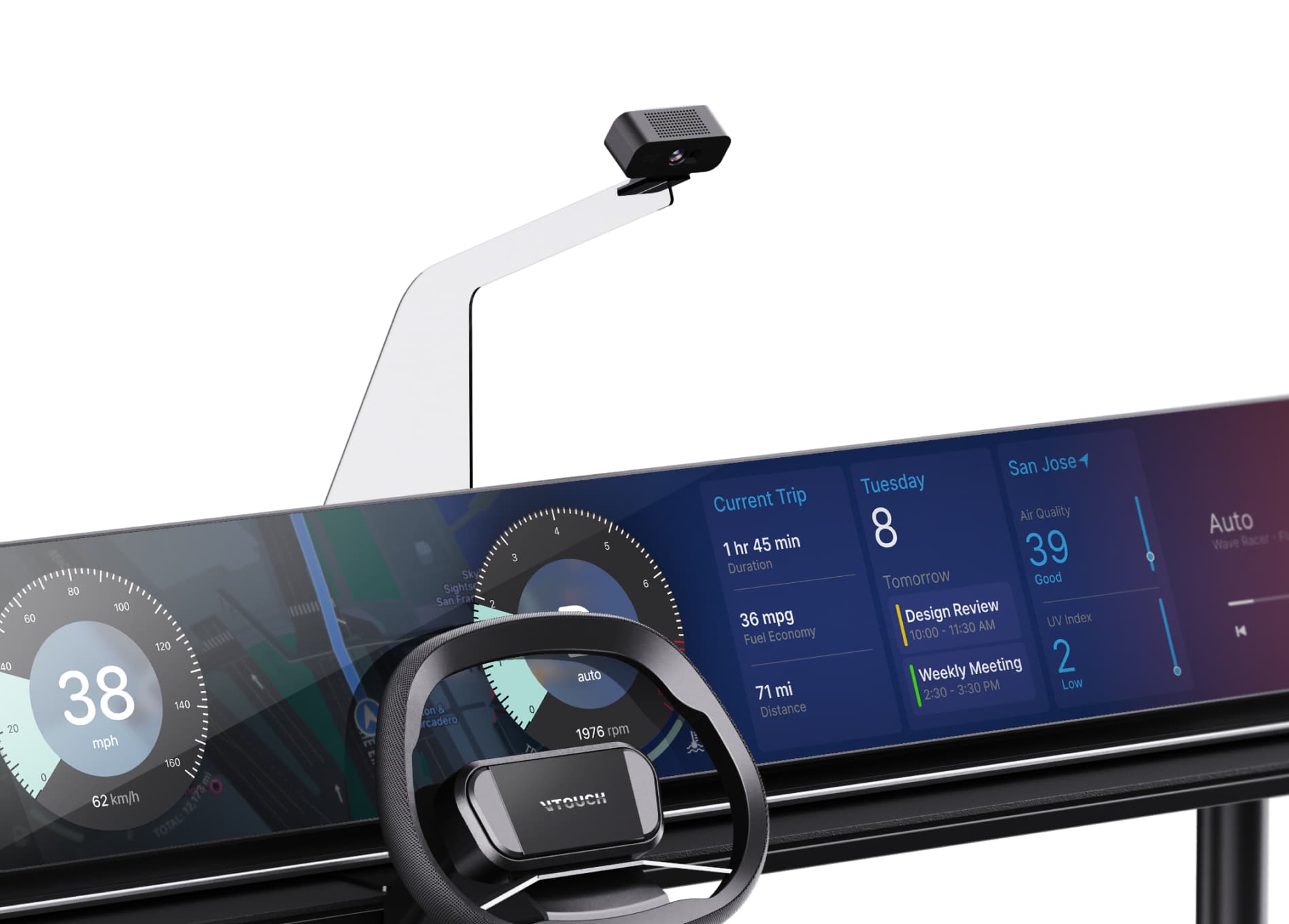 Spatial Touch Automotive | Vtouch